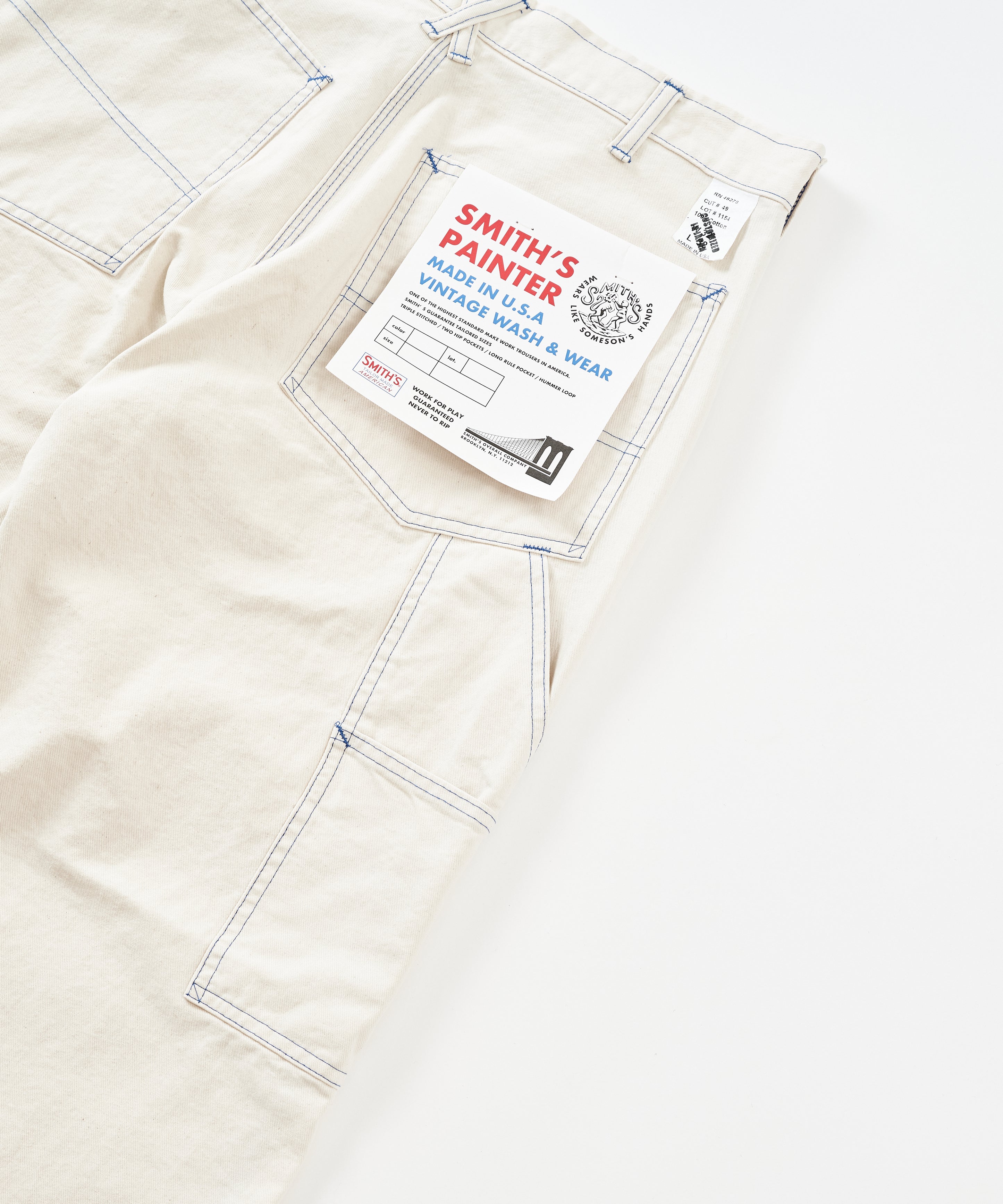 CHARIE PANTS THE ORIGINAL / VINTAGE WASH / FADE NATURAL – ER smith's ...